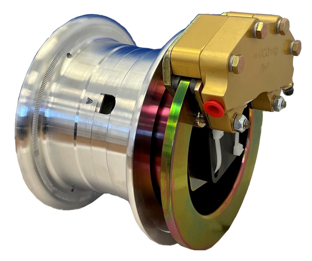 WE51HED, 5" Wheel, External Caliper Brake, High Energy, Dual Piston ...